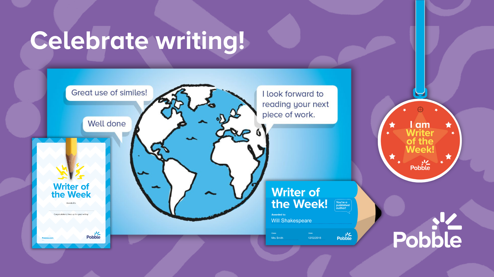 Celebrate writing with Pobble